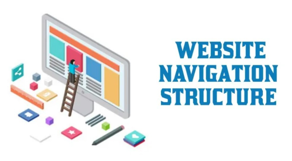 I will map the navigation structure of your website | Fliam