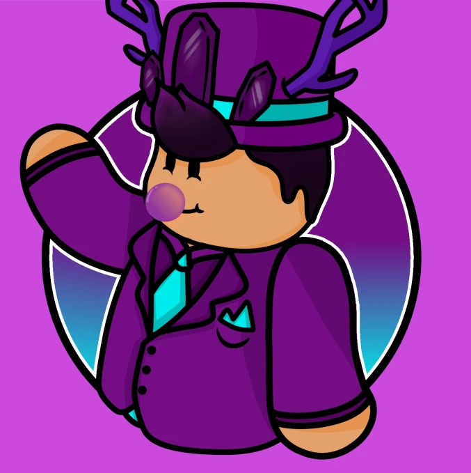 I will design a digital art of your roblox character | Fliam