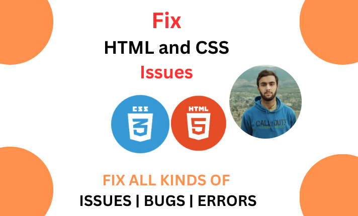 I will do HTML and CSS project | Fliam